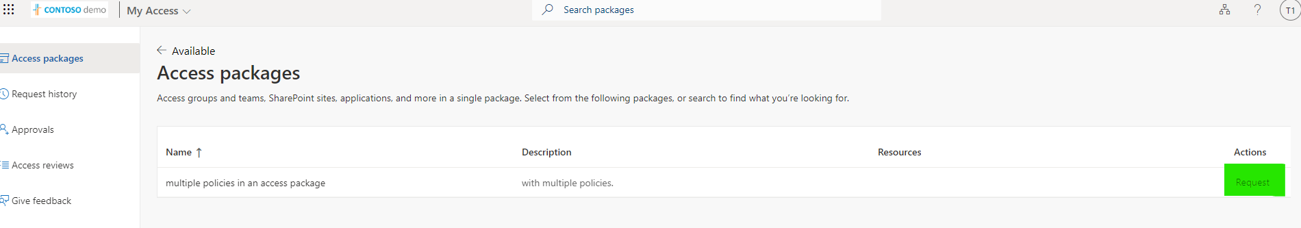 How to deal with multiple policies in an access package? - Microsoft Q&A