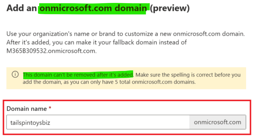 How to remove a domain in E5 subscription - Microsoft Q&A
