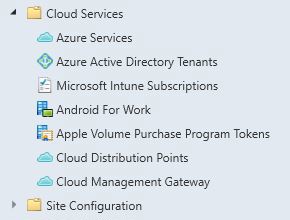 SCCM missing Cloud Attach option - Microsoft Q&A