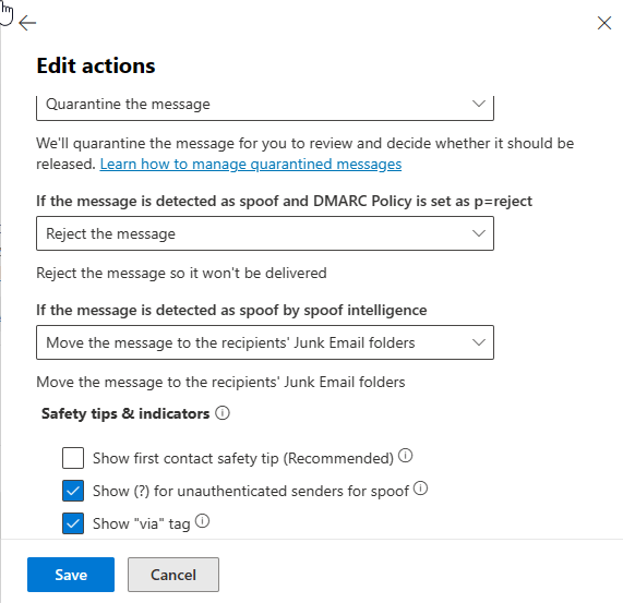 First Contact Safety still showing after I disabled it - Microsoft Q&A
