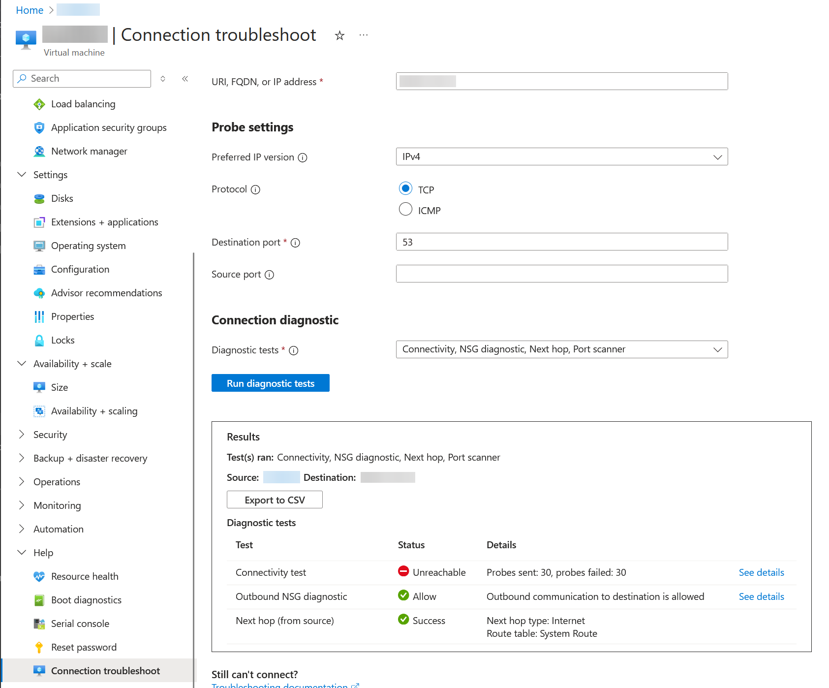 Trying to determine what caused a VM to lose internet connectivity with ...