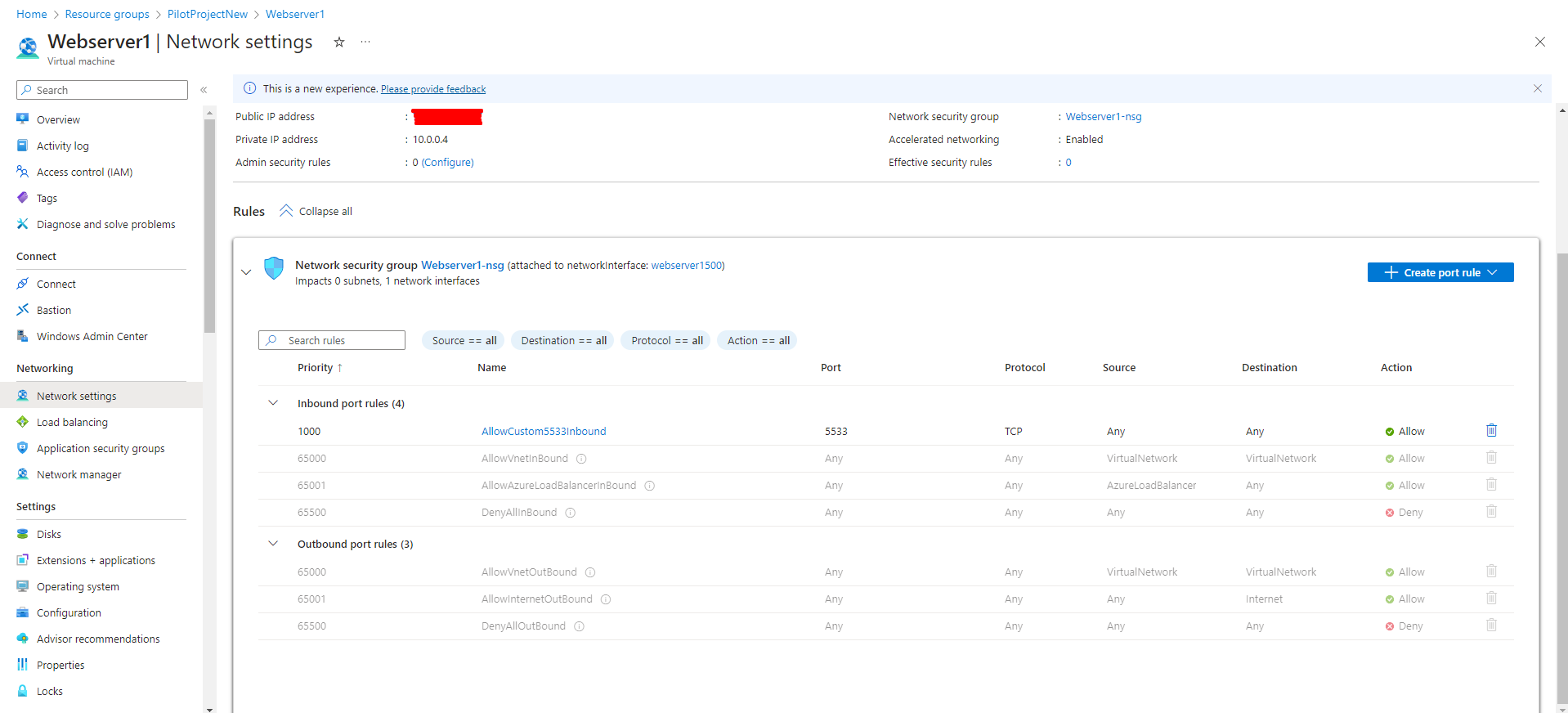 Unable To Make Rdp Connection With Custom Rdp Port Configured On Server Microsoft Qanda