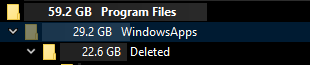 What is Program Files>WindowsApps>Deleted for? Can I get rid of it ...