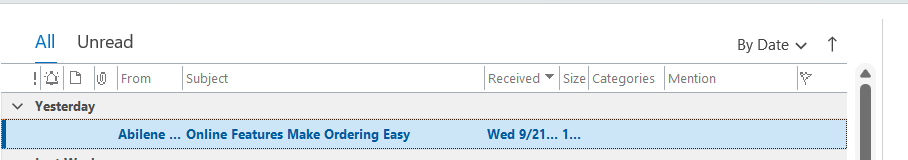 Outlook inbox view looks weird - how to make it the same as Sent ...