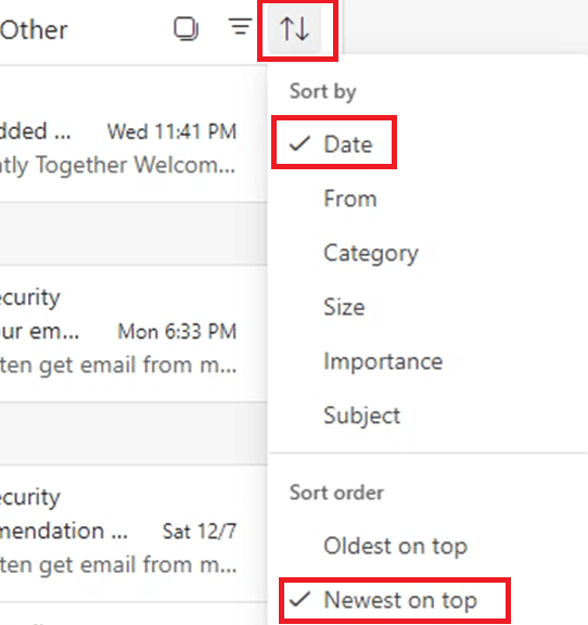 I am unable to find my pin button on Outlook ? - Microsoft Q&A