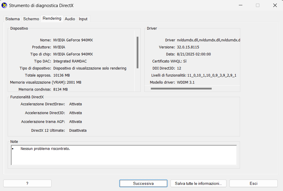 Come posso attivare DirectX 12 sul pc? - Microsoft Q&A