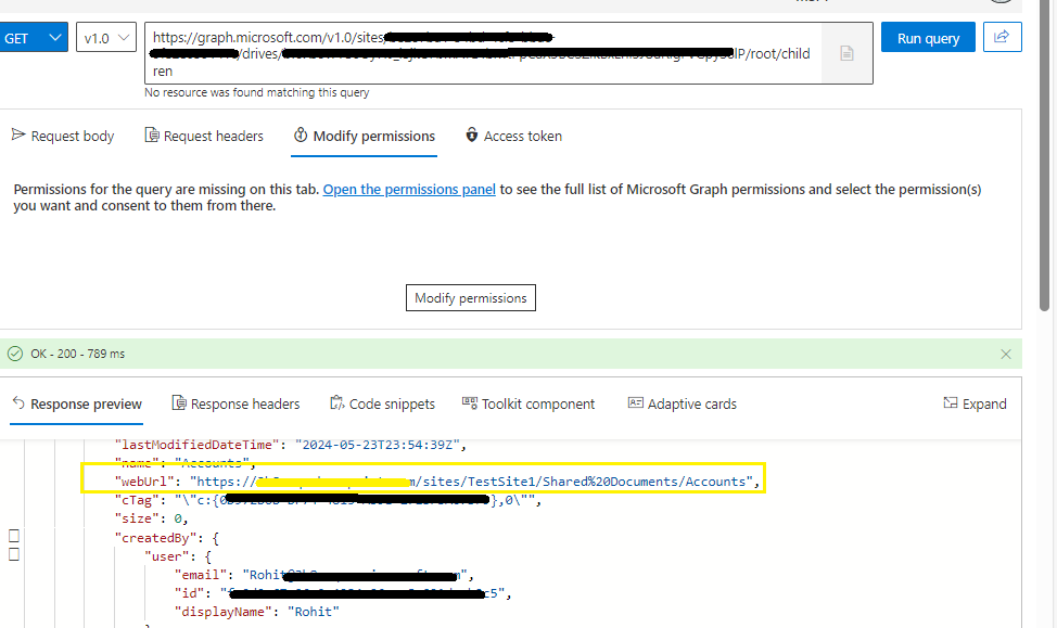 How to export each file and folder URL via PowerShell or Graph API or ... How to export each file and folder URL via PowerShell or Graph API or ...