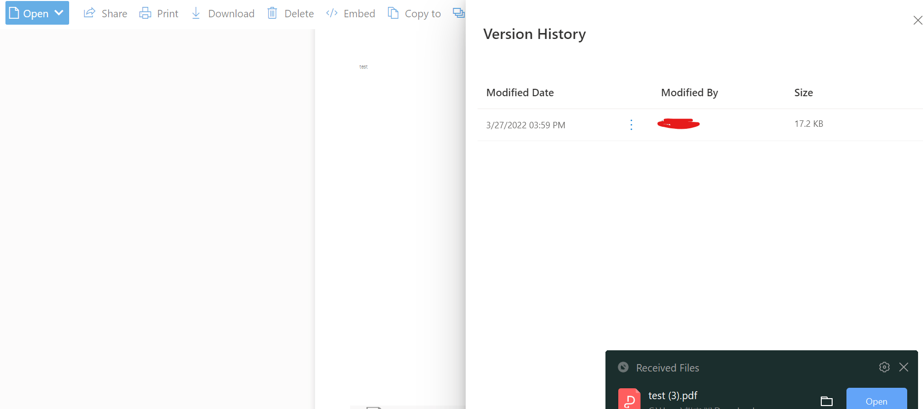 Unable to open pdfs in one drive web - Microsoft Q&A