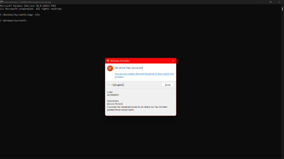 Windows Activation Problems - Microsoft Q&A