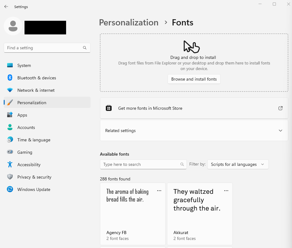 All installed fonts have stopped working in OneNote - Microsoft Q&A
