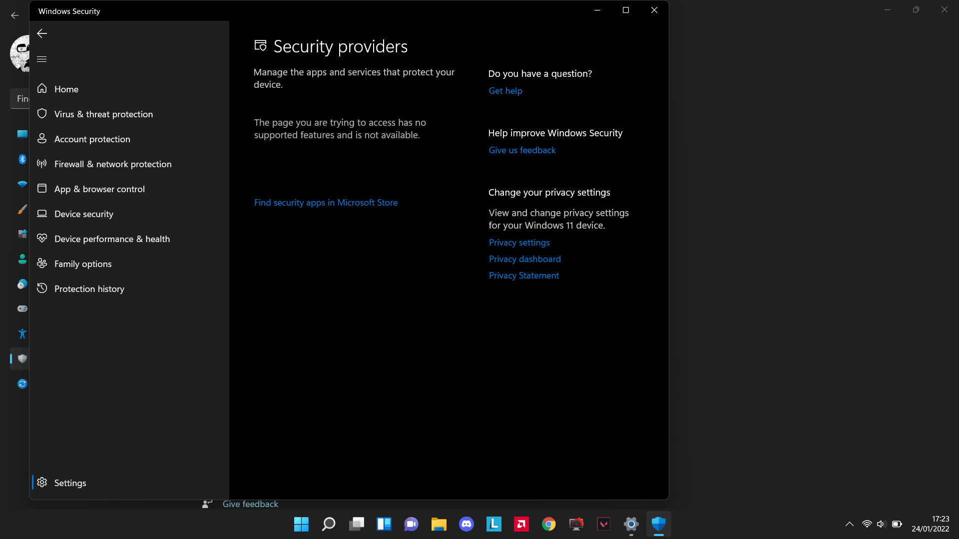 Microsoft defender antivirus is turned off and "turn on virus ...