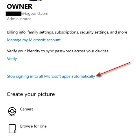 How do I revert back to my Local User Account on my PC after my account ...