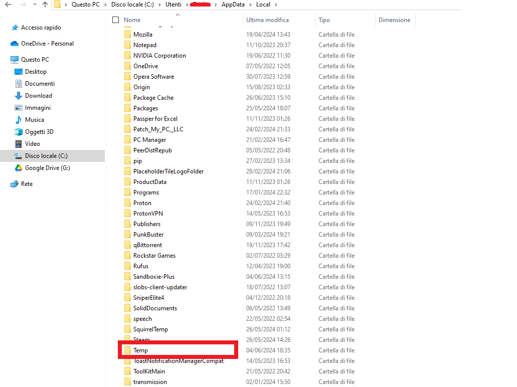Cartella AppData: è opportuno cancellarne tutti i contenuti ...
