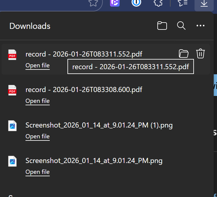 Edge Downloads Pin button is missing - Microsoft Q&A