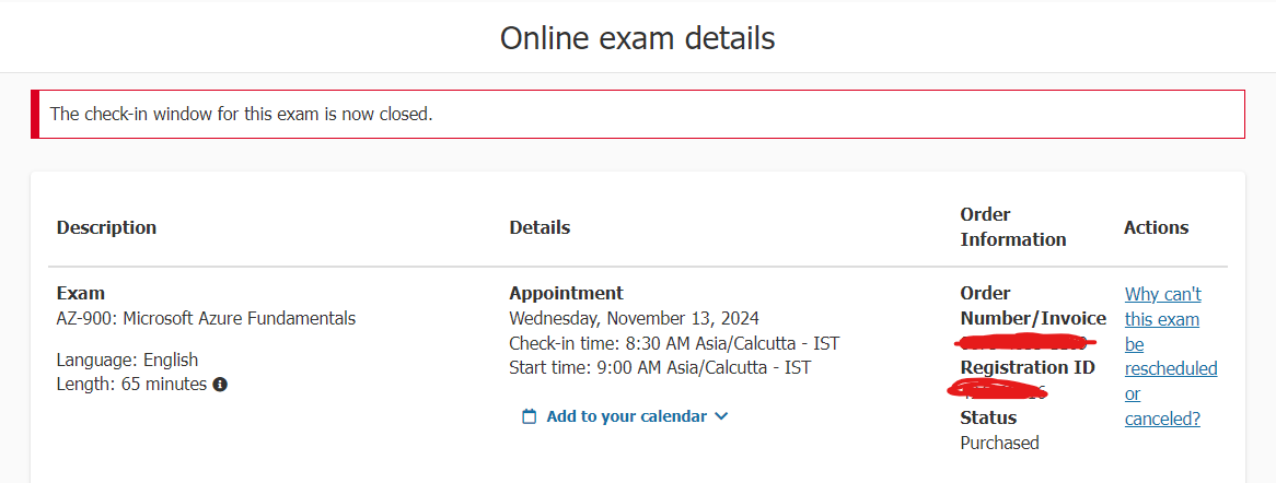Missed AZ-900: Microsoft Azure Fundamentals online examination. Is it ...