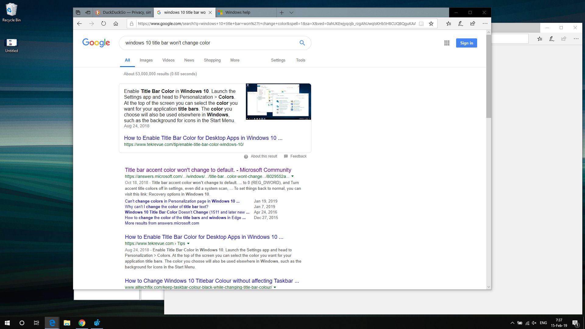 Wrong title bar color in universal apps - Microsoft Q&A