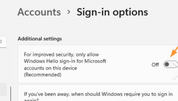 To sign in to windows security I need to enter pin but I don't ...