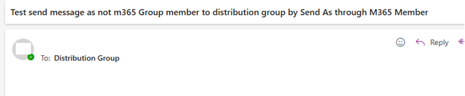 Query related to Distribution List - Microsoft Q&A