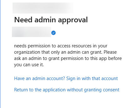 Admin consent workflow not working as expected - Microsoft Q&A