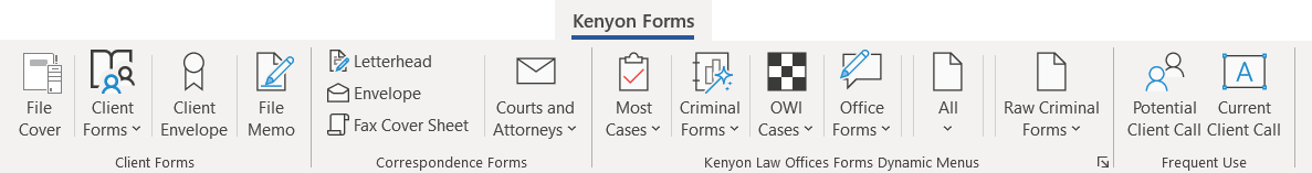 Customizing Ribbon to load Templates - Microsoft Q&A