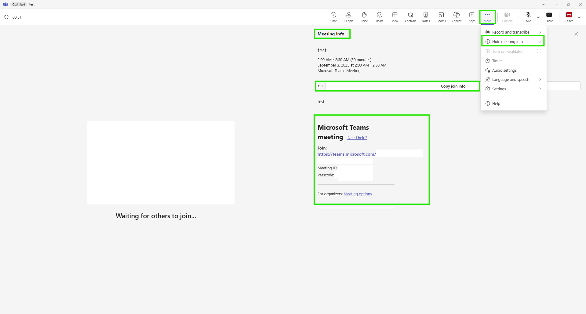 scheduling a meeting - Microsoft Q&A