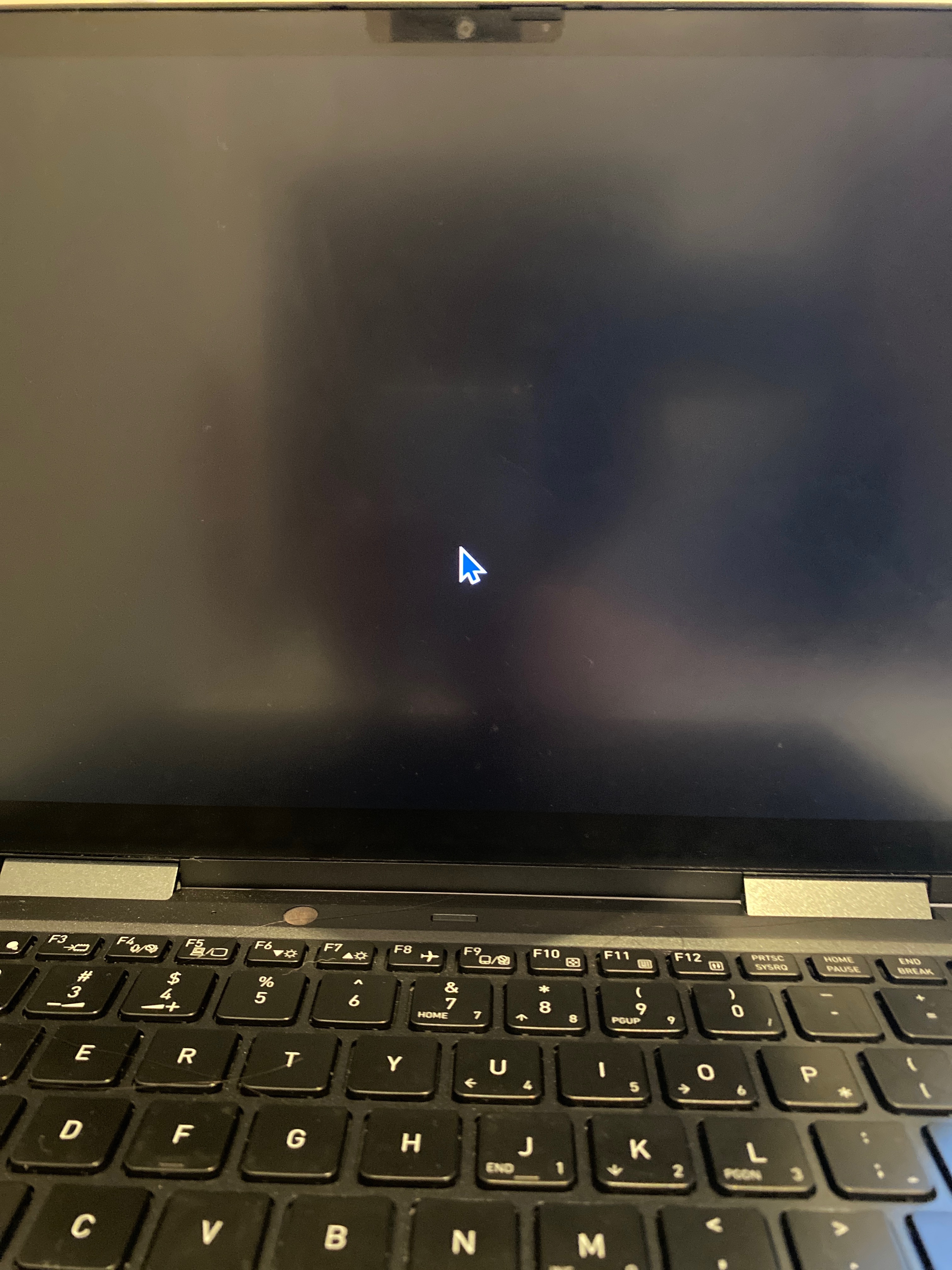 Black screen with loading cursor - Microsoft Q&A