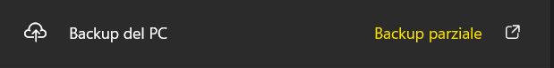 Partial Backup icon - Windows Backup - Microsoft Q&A