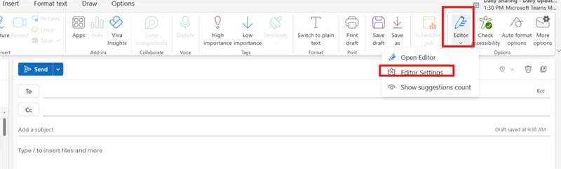 No "right-click" spell check function in "New Outlook" - Microsoft Q&A