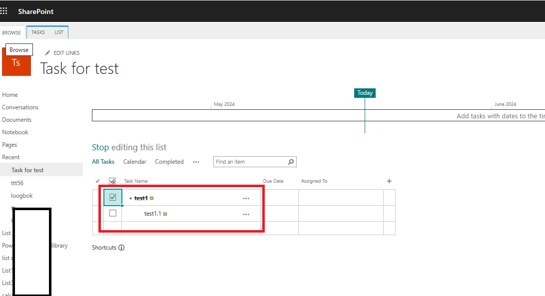 SharePoint Lists create Subtask - Microsoft Q&A