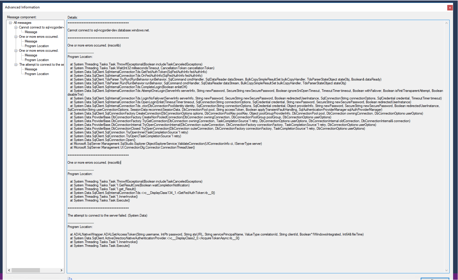 How to fix connectivity issue between asp.net web ( On prem ) to azure ...