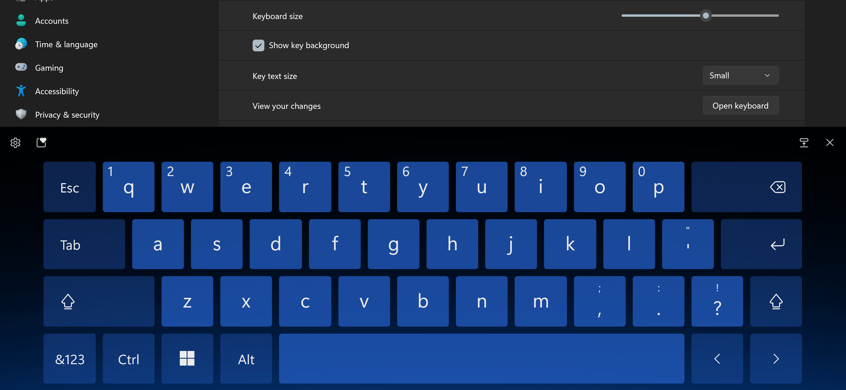 How To Enable Touch-Keyboard Typing Sound? - Microsoft Q&A