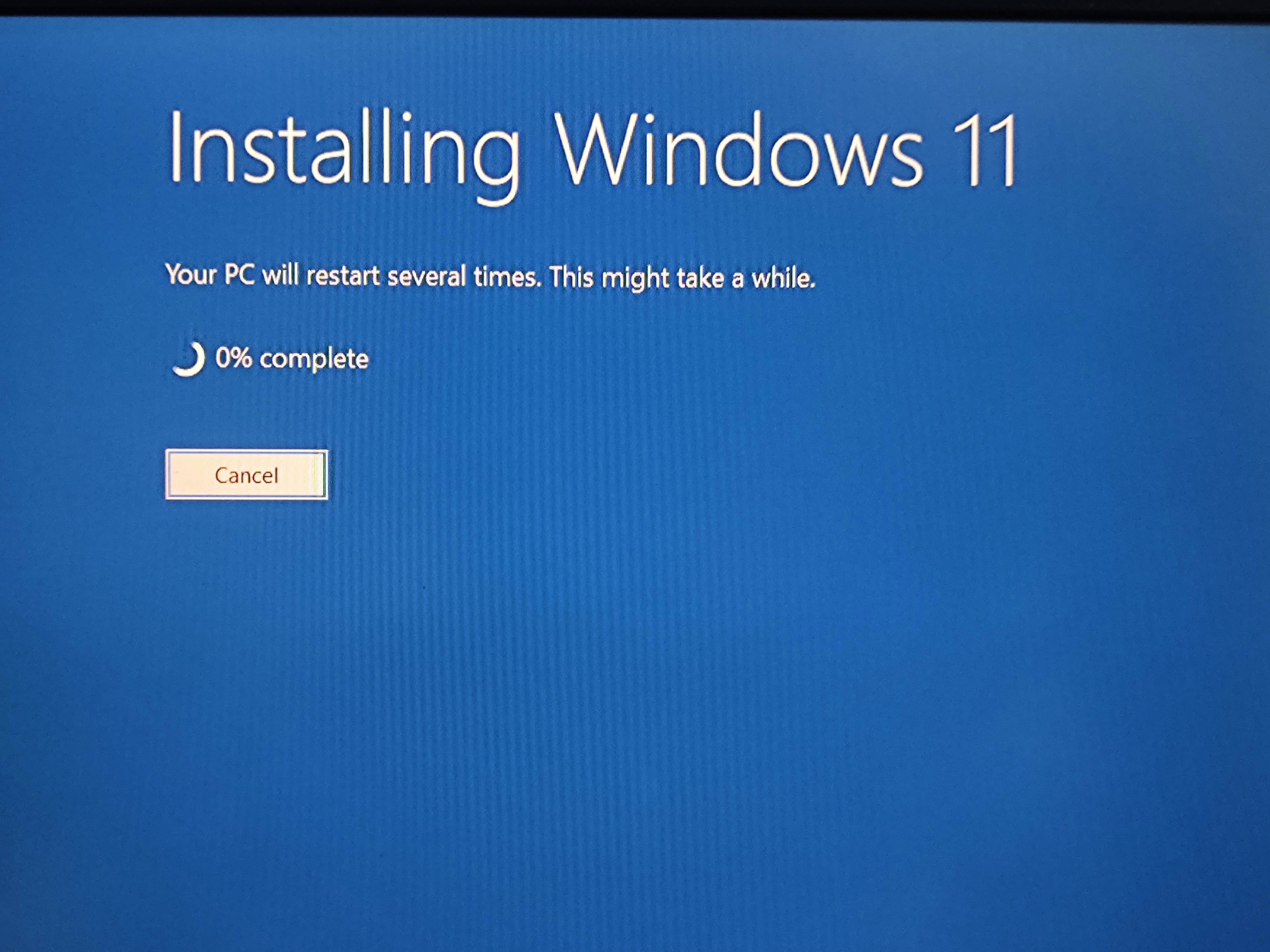 We can't tell if your PC has enough space to continue installing ...