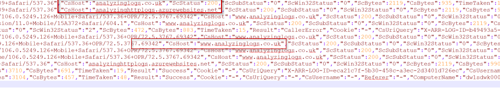 Wrong http hostname in app service diagnostic settings export - Microsoft Q&A