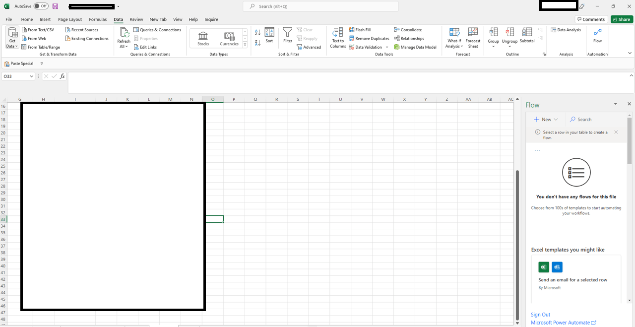 Microsoft Flow Excel Add-in No Longer working - Microsoft Q&A