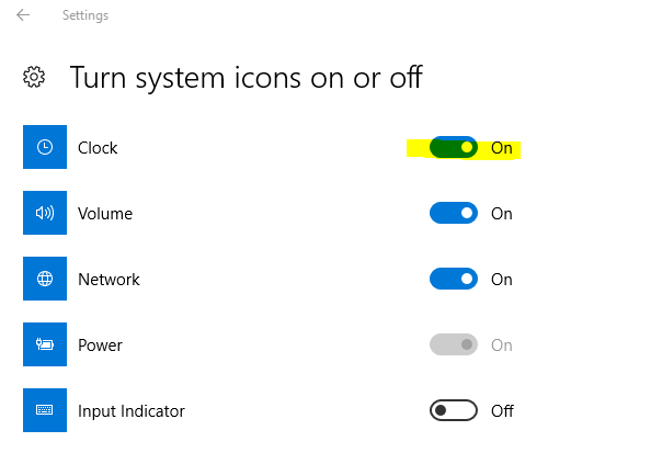 how put the clock on task bar in windows 10? - Microsoft Q&A