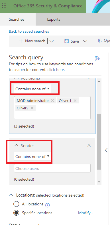 O365 content search - Microsoft Q&A