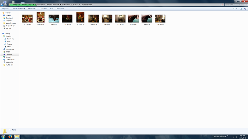 All files in Windows Explorer appear as a blank white page icon ...