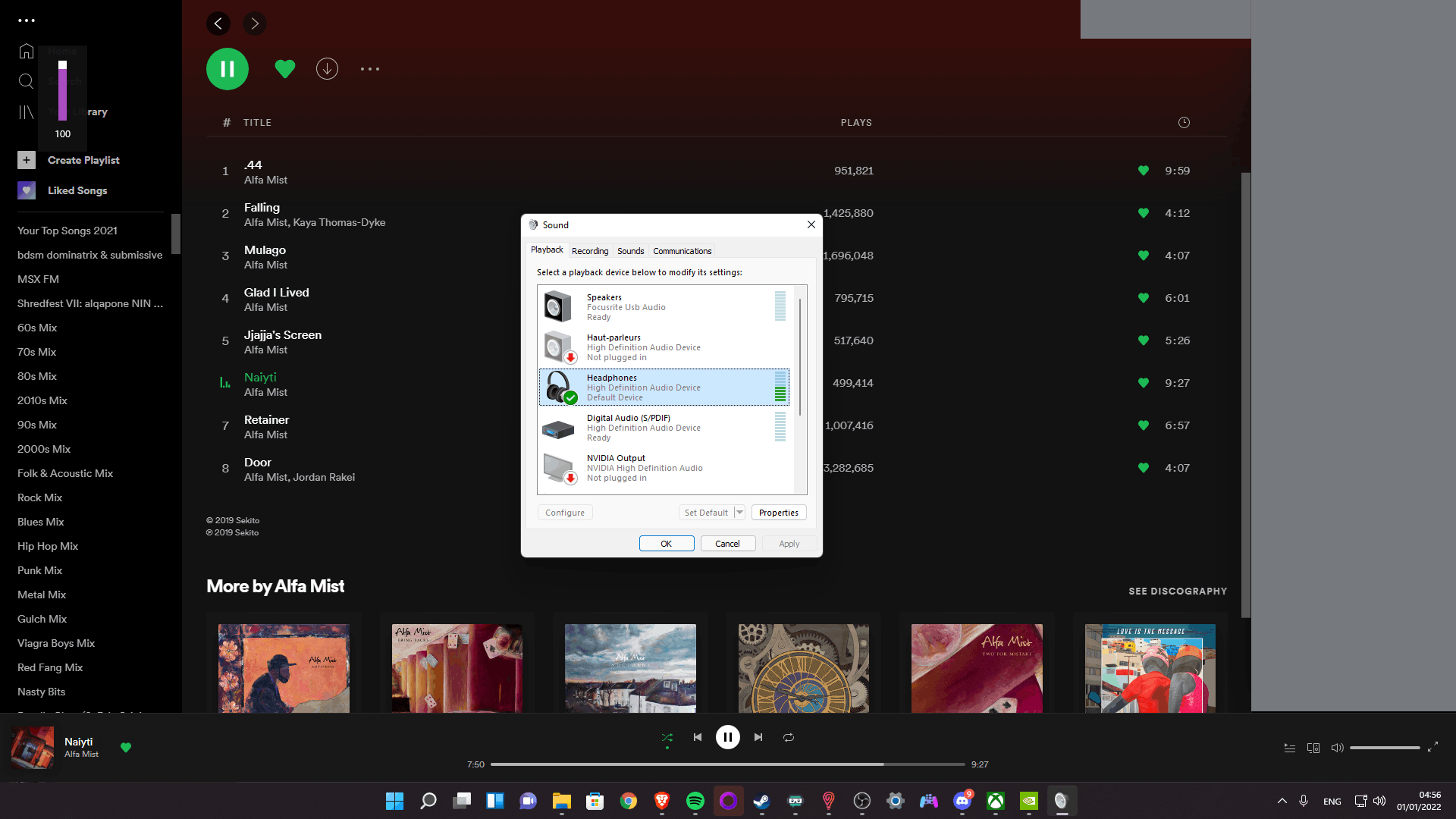 Volume on Windows 11 capping out at 50% even though all sound settings ...