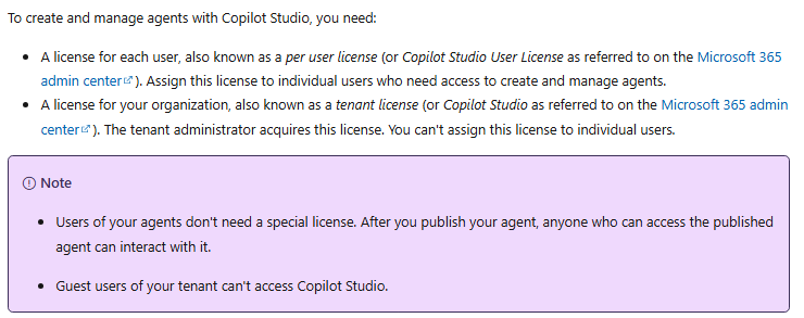 How do i share my copilot studio agent with my colleagues? - Microsoft Q&A