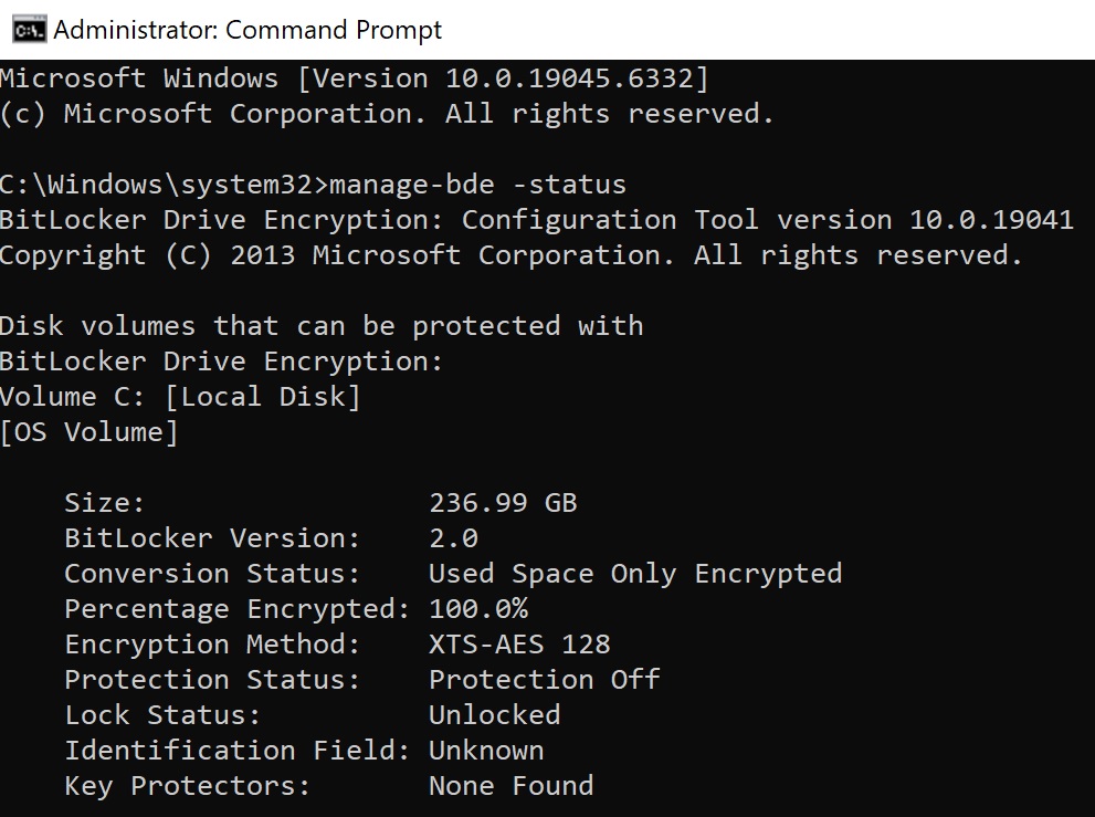 How to completely get rid of Bitlocker - Microsoft Q&A