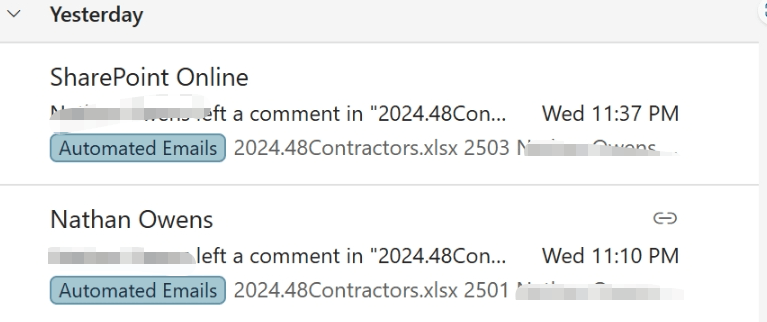 Excel Syncing Issue - Microsoft Q&A