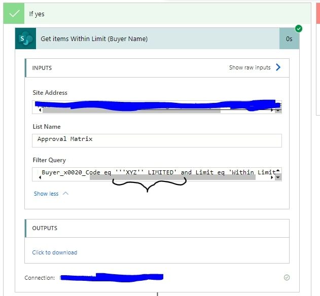 How to handle multiple single quotations or apostrophe in "Get Items ...