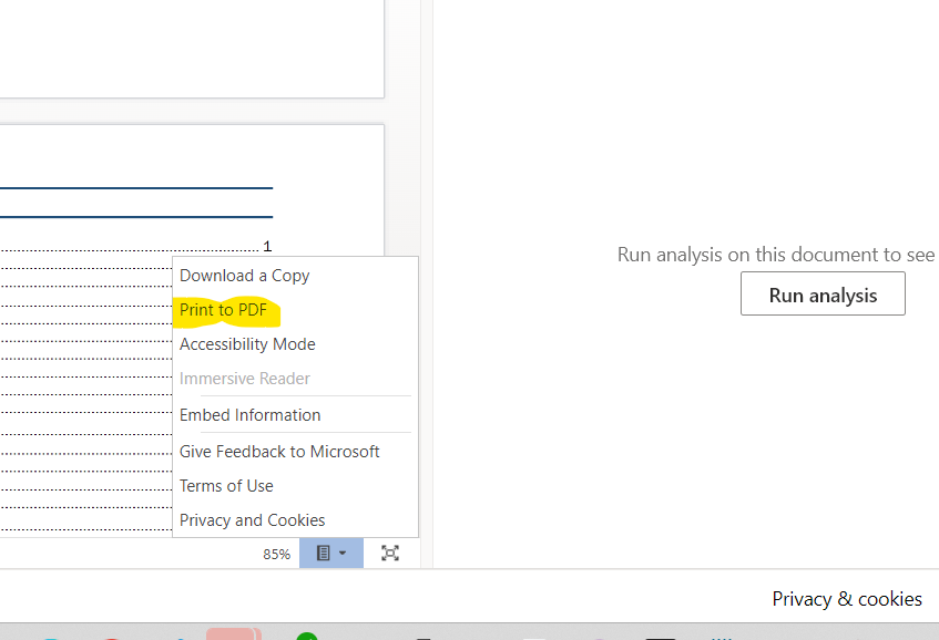 need to analyze the docx files using the Azure AI Document Intelligence ...