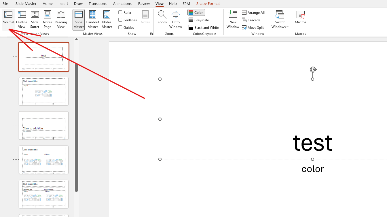 How can I select the default font color when adding a text box to a slide? - Microsoft Q&A