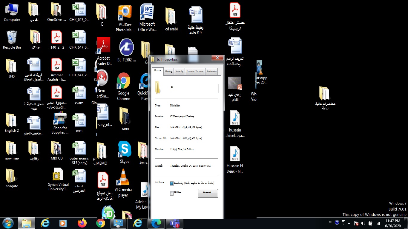 properties menu font size in windows 7 - Microsoft Q&A