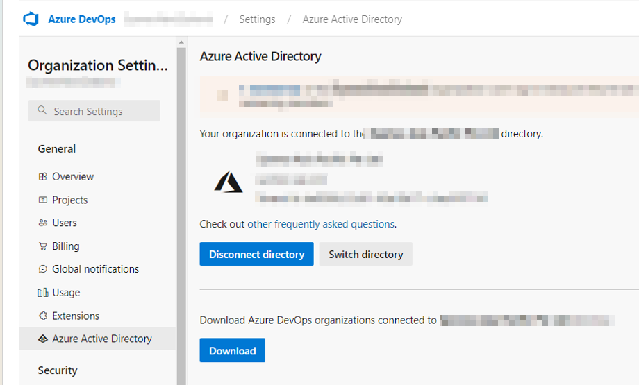 Why user is able to our Azure AD directory to Azure devops in another ...