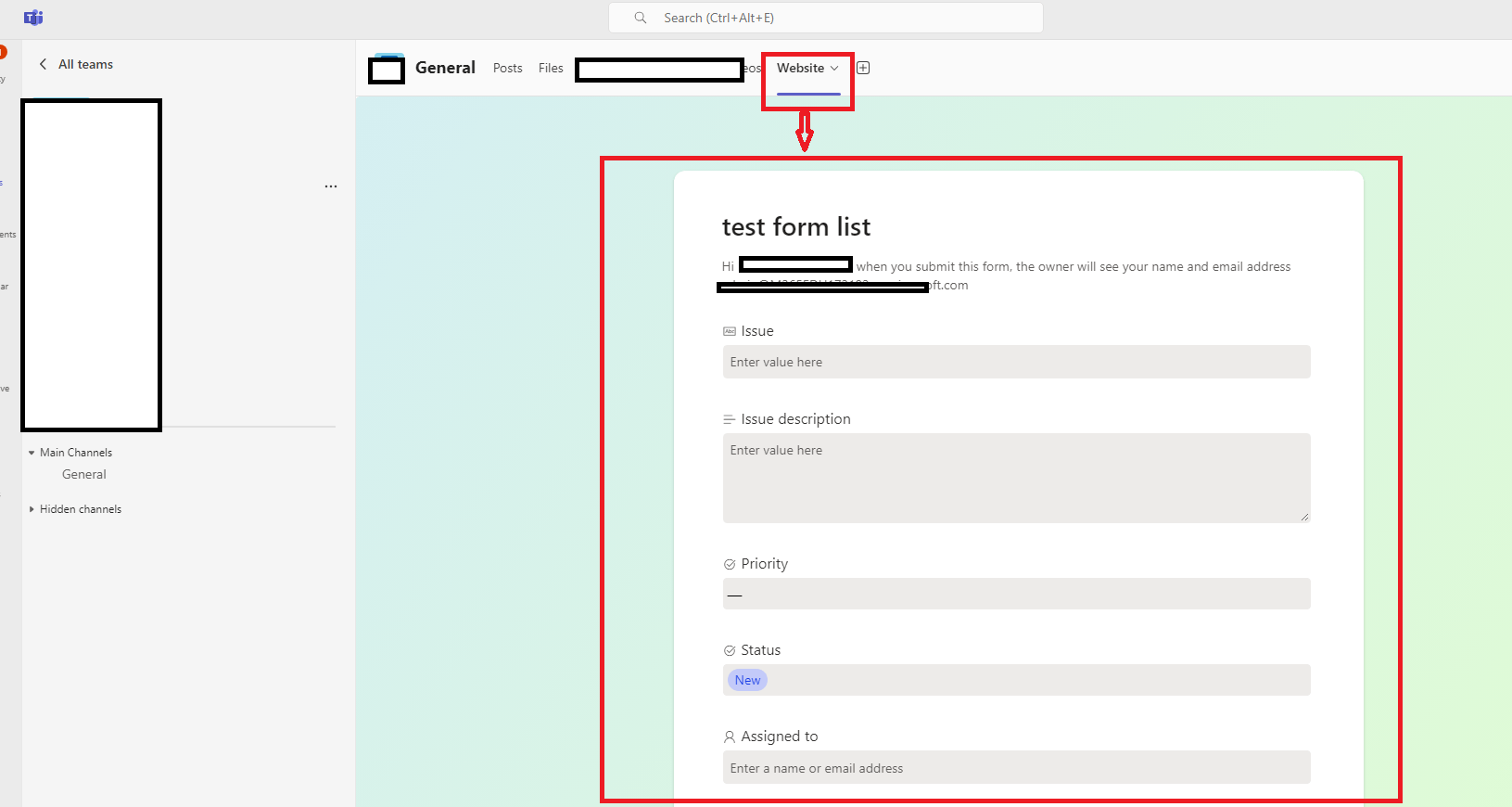 I created a Form in the new Microsoft Lists. How can I make that form a ...