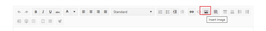 Yellow bar on top of screen displaying status and version history ...