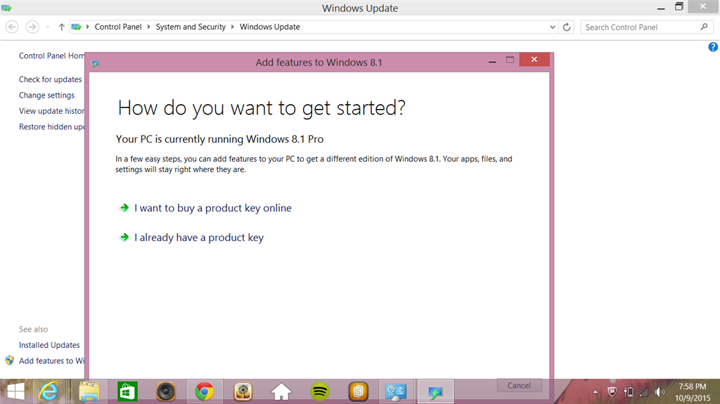 Activation in windows 8.1 (product key) - Microsoft Q&A