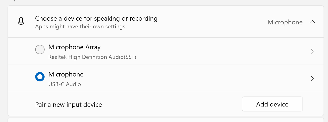 Surface Pro 9, audio line in? - Microsoft Q&A